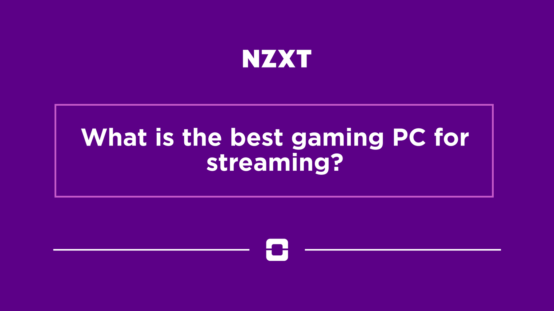 Introducing the New NZXT BLD Streaming and H1 Mini PC Series