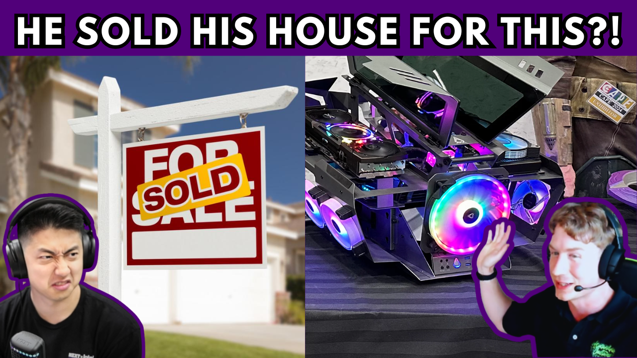 He Sold His House To Open A PC Shop?! (Ft. Alexandria Customs) - NZXT