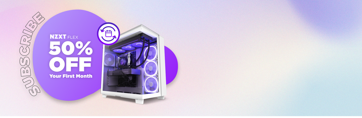 NZXT Flex – Subscription Gaming PC Rental | Pay Monthly Cancel Anytime