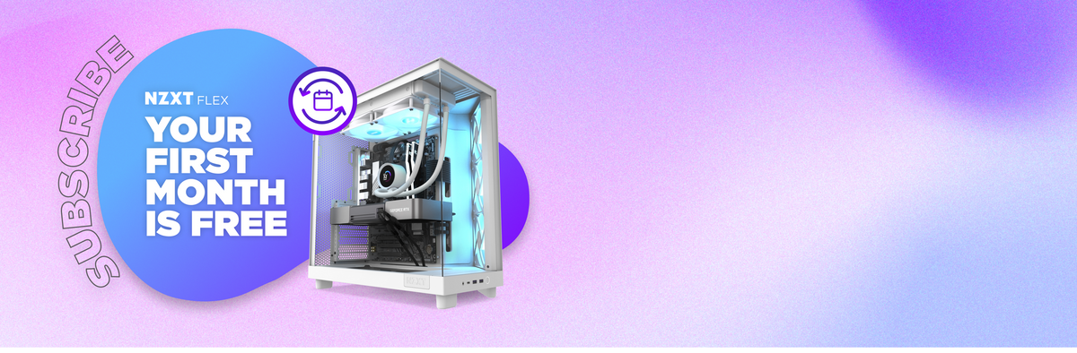 NZXT Flex – Subscription Gaming PC Rental | Pay Monthly Cancel Anytime