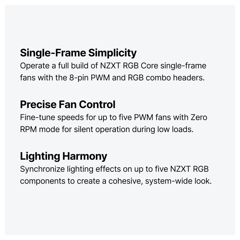 NZXT PC Accessories | Cables, Mounts, Hubs, and Expansion Parts