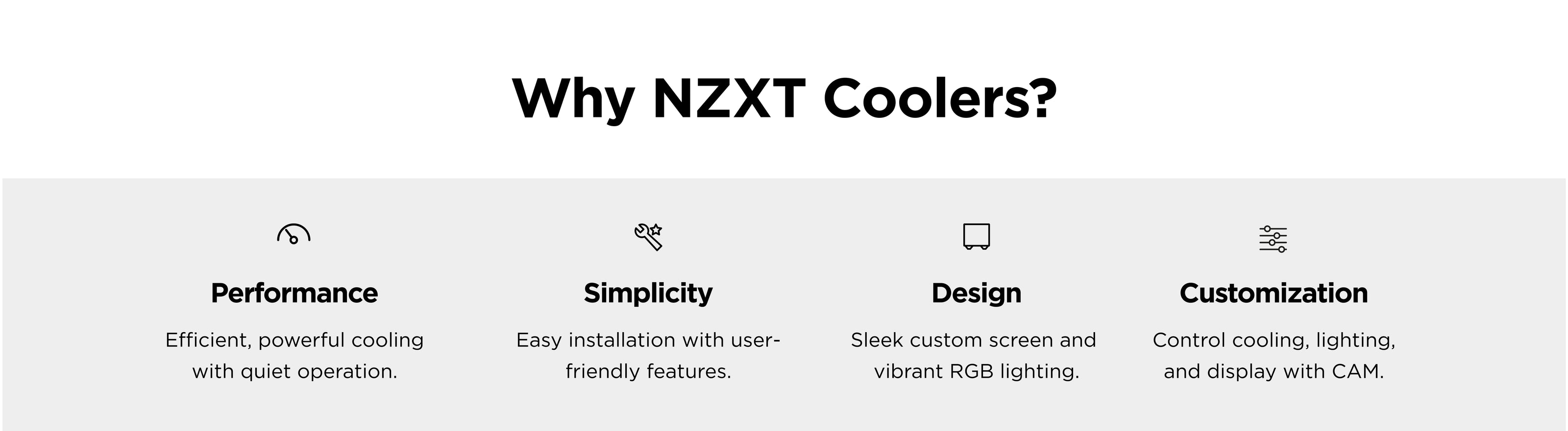 NZXT CPU Cooler | AIO Liquid and Air Coolers
