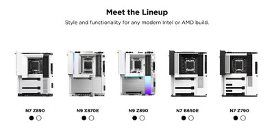NZXT PC Motherboards | Intel & AMD ATX Boards with Wi-Fi