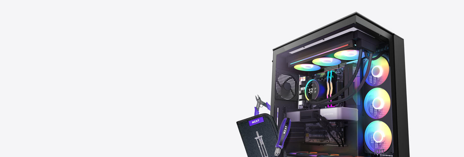 PC Components | Cases, CPU Coolers, Fans, Motherboards, & PSUs | NZXT