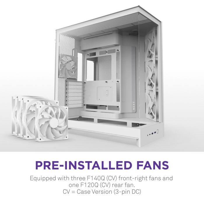 NZXT | H9 Flow | Dual-Kammer Mid-Tower ATX Gehäuse