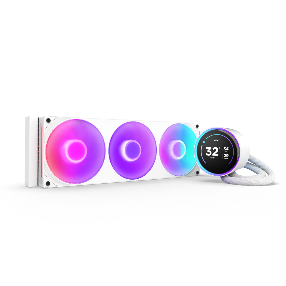 Kraken Elite 420 RGB | AIO Liquid Coolers with LCD | NZXT
