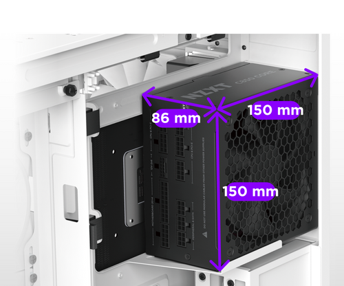 NZXT | C750 Gold Core PSU | 750 Watt Gold Power Supply Unit