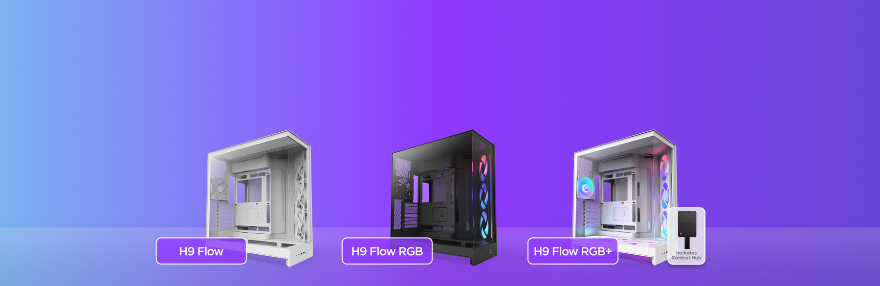 NZXT | H9 Flow RGB+ | Dual-Chamber Mid-Tower ATX Case