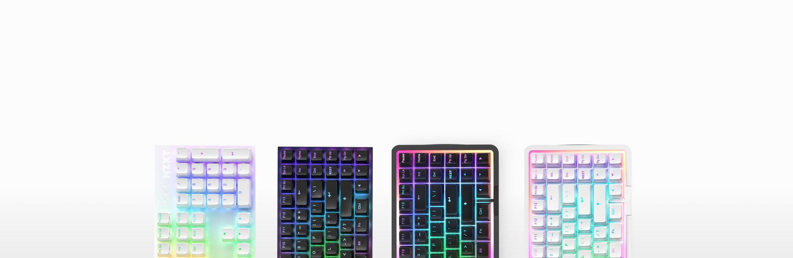 NZXT Gaming Keyboards | Mechanical, MiniTKL, and RGB Layouts
