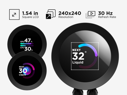 NZXT | Kraken Plus 360 | 360mm AIO Liquid Cooler