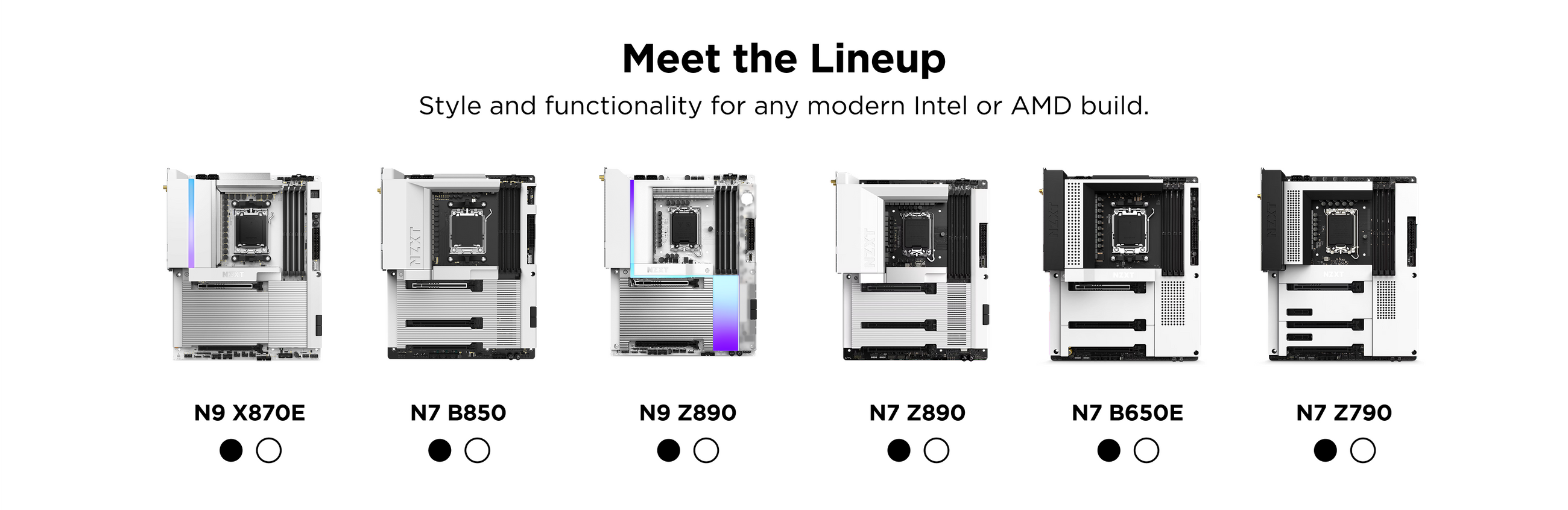 NZXT Mainboards | Intel- & AMD-ATX-Boards mit WLAN