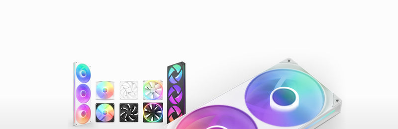 NZXT PC Case Fans | High-Airflow RGB and Static Pressure Fans