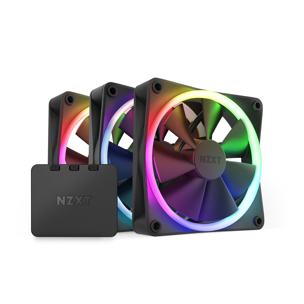 NZXT | F120 RGB x3 Pack | 120mm PC Cooling Fans