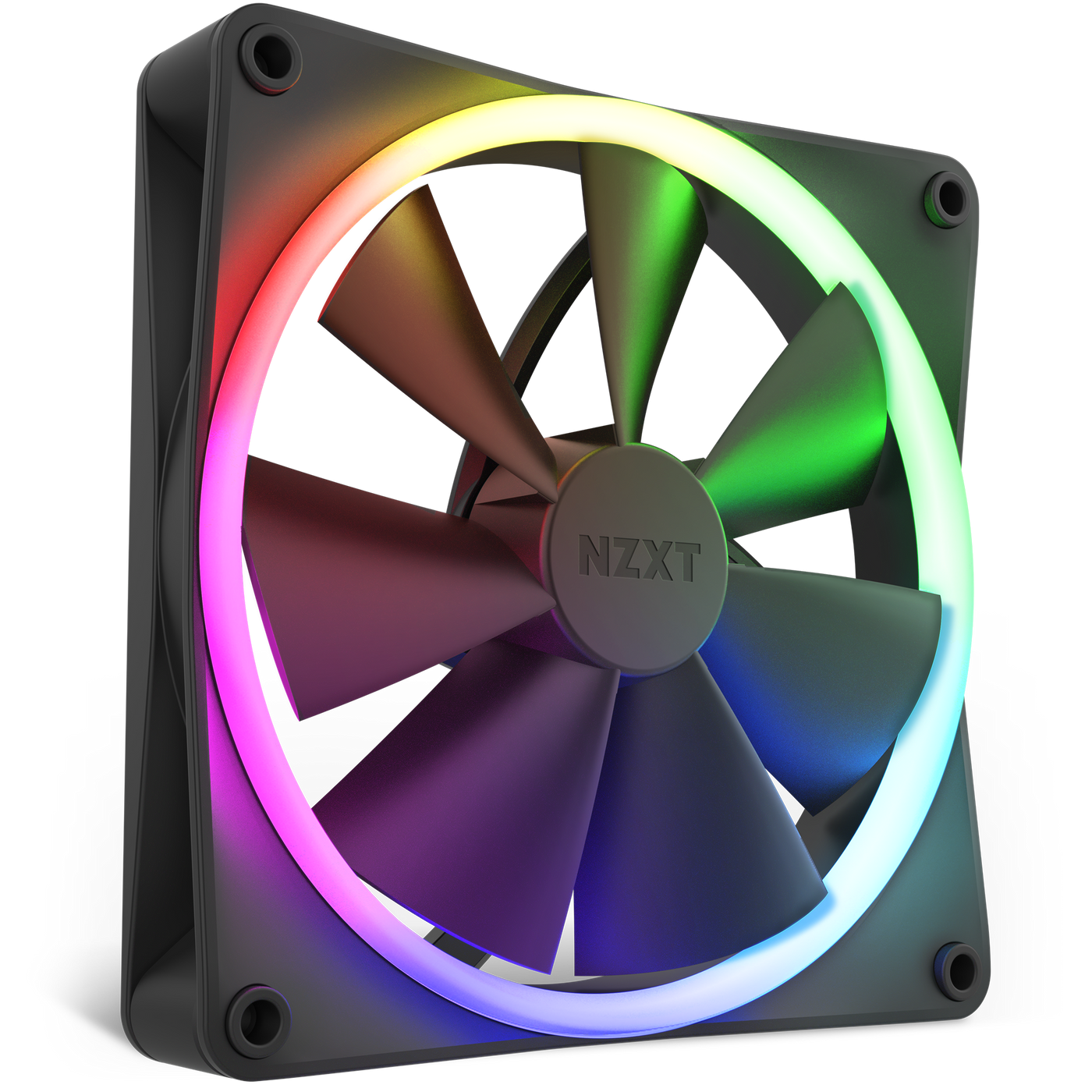 NZXT | F140 RGB | x2 Pack | 140mm PC Cooling Fans