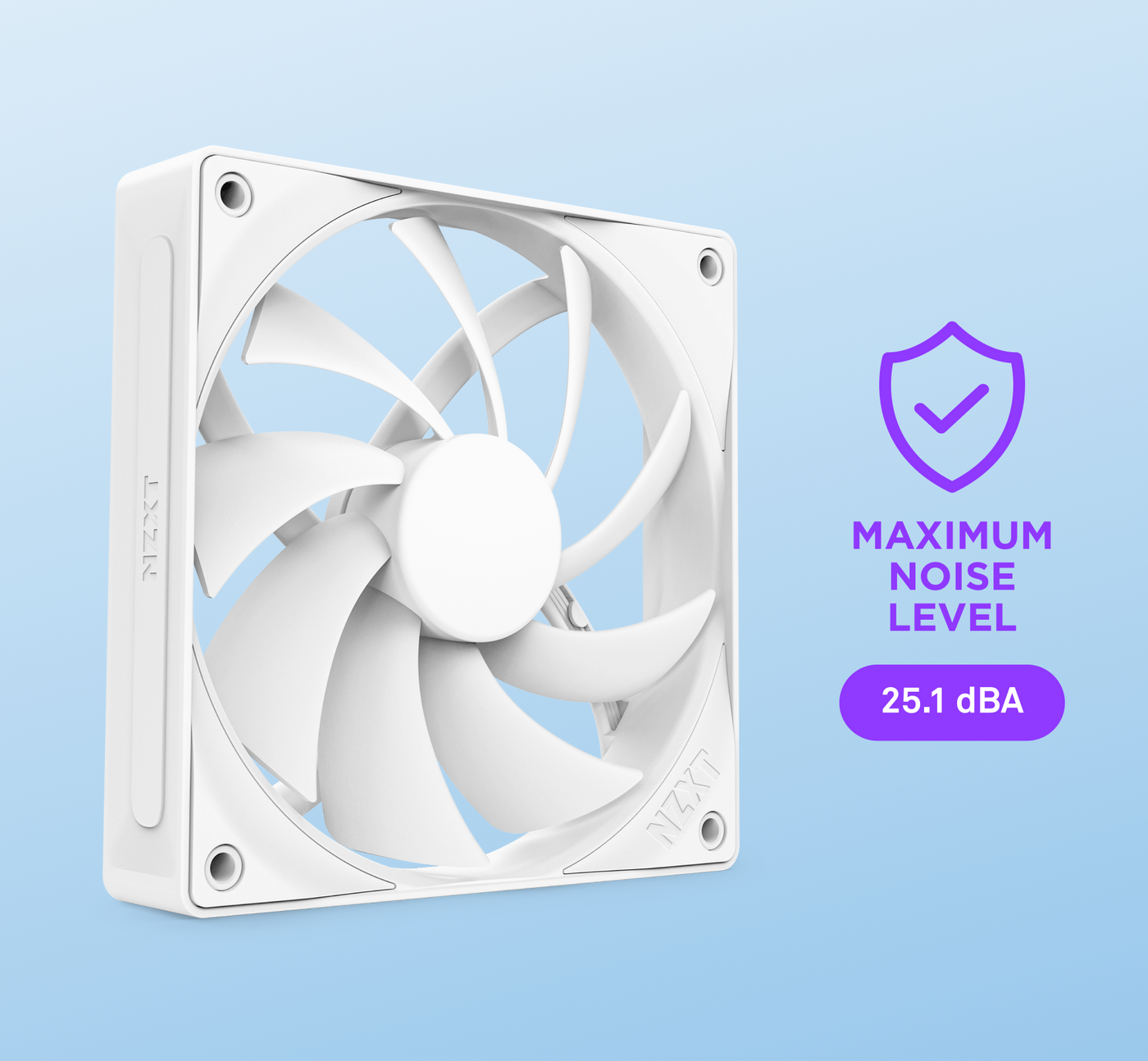 F120Q | NZXT 120mm Quiet Airflow PWM Case Fan
