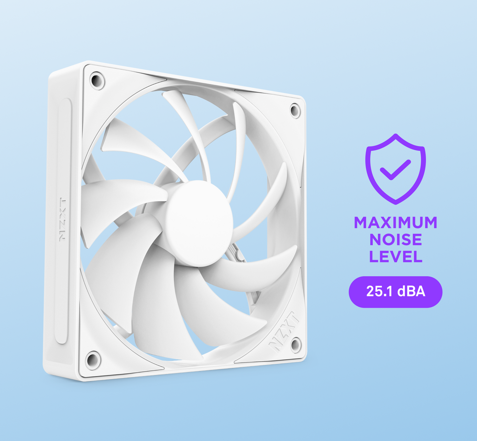 NZXT F120Q Fan | 120mm Quiet Airflow PC Fan