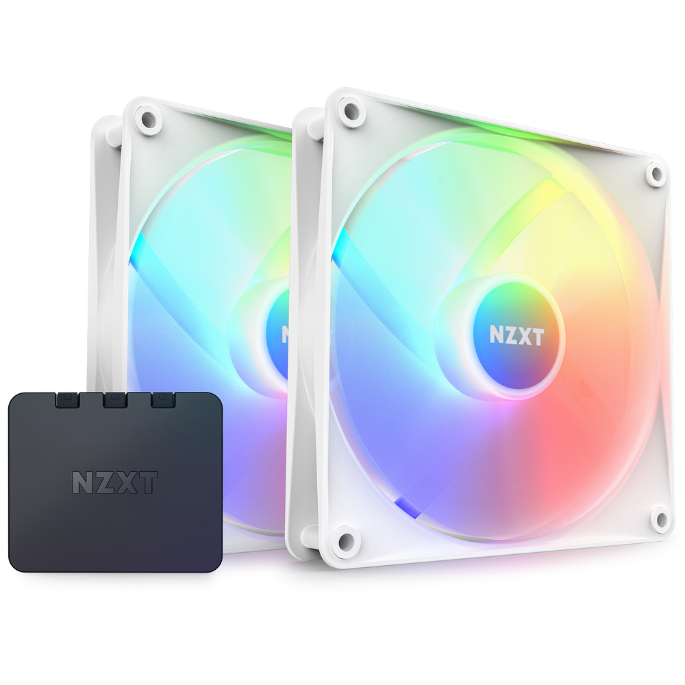 F140 RGB Core Fans Twin Pack | Gaming PCs | NZXT