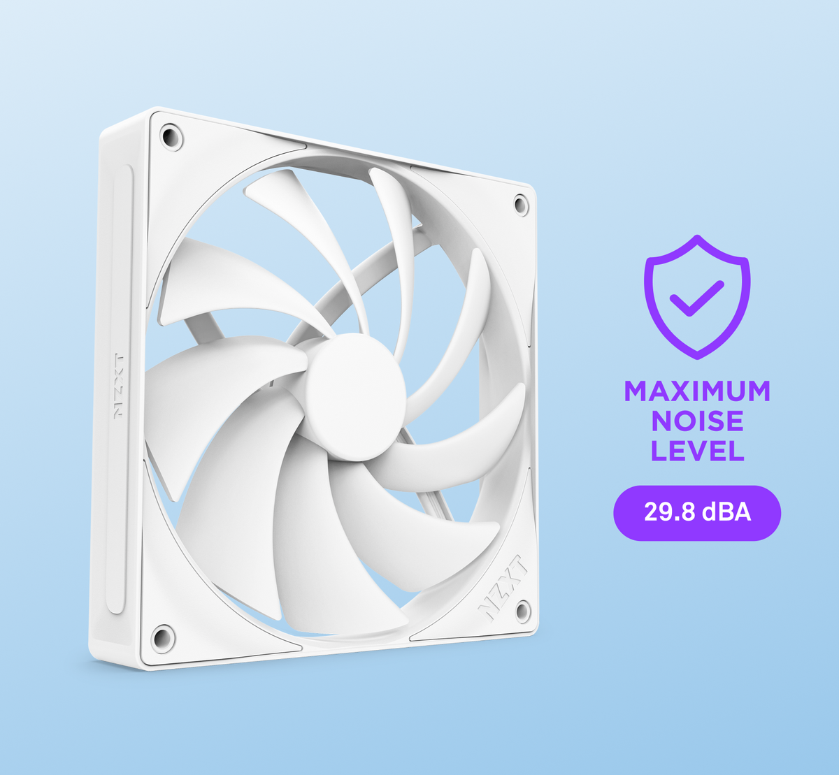 F140Q | NZXT 140mm Quiet Airflow PWM Case Fan