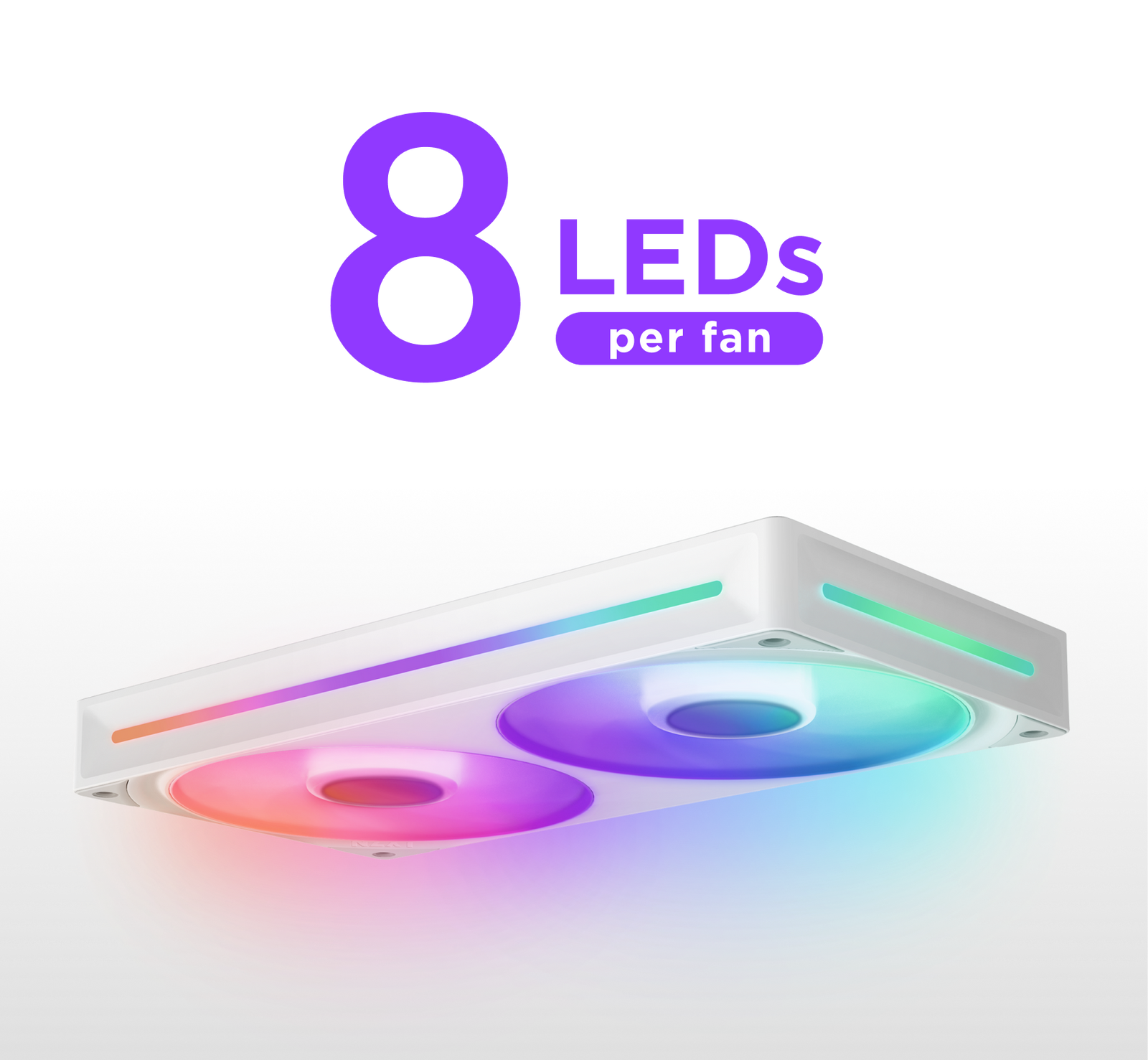 F280 RGB Core | NZXT 280mm Single-Frame RGB Fan Unit