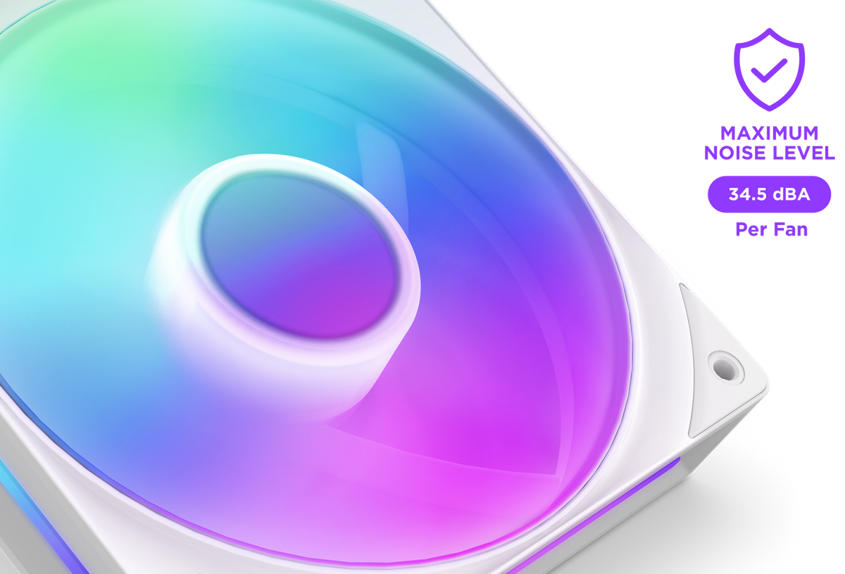 F420 RGB Core | 420mm Single-Frame RGB Fan Unit | NZXT