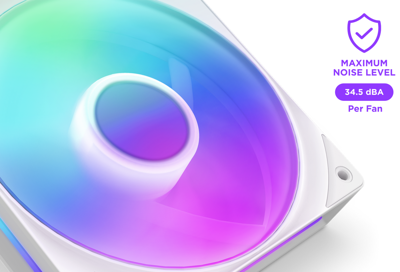 F280 RGB Core | NZXT 280mm Single-Frame RGB Fan Unit