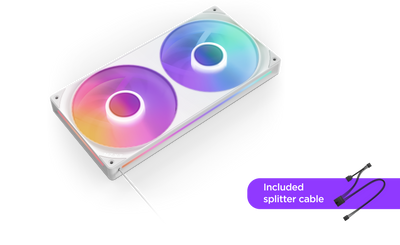 F240 RGB Core | NZXT 240mm Single-Frame RGB Fan Unit