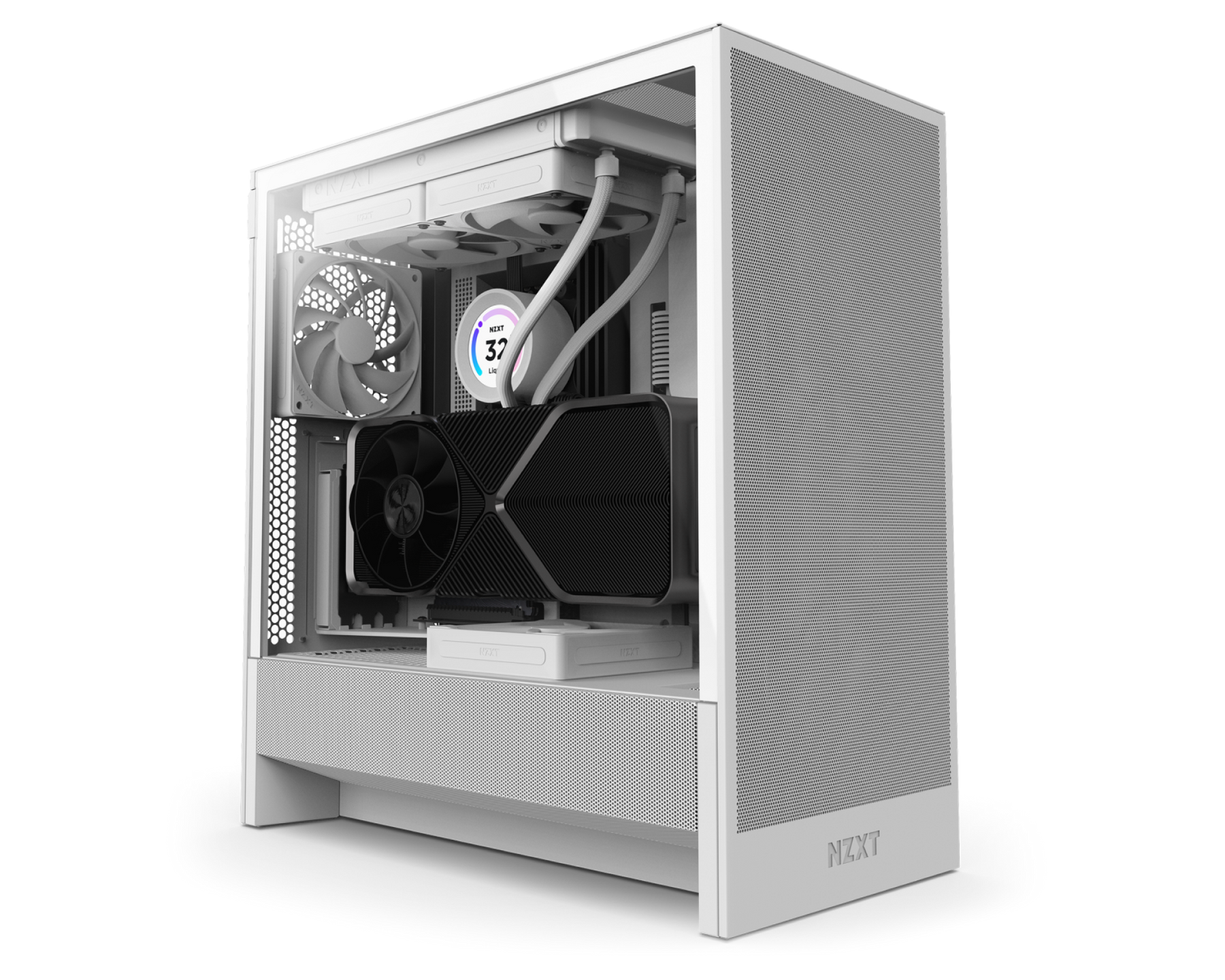 NZXT | H5 Flow | Compact Mid-Tower ATX Airflow Case