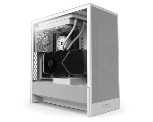 NZXT | H5 Flow | Compact Mid-Tower ATX Airflow Case