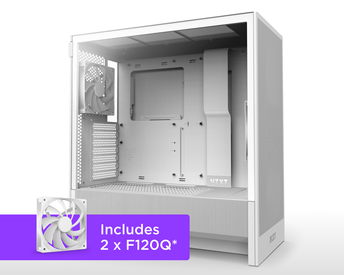 NZXT | H5 Flow | Compact Mid-Tower ATX Airflow Case