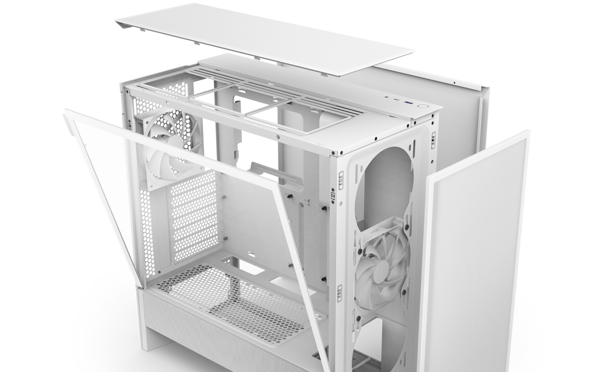 H5 Flow RGB | High Airflow RGB PC Gaming Case | NZXT