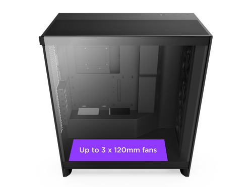 NZXT H7 Flow Mid-Tower Case | Perforated Panel ATX Gaming Case