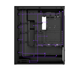NZXT | H7 Flow RGB |Mid-Tower ATX Airflow Case with RGB Fans