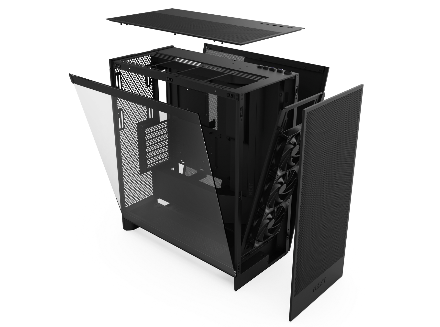 NZXT | H7 Flow RGB |Mid-Tower ATX Airflow Case with RGB Fans