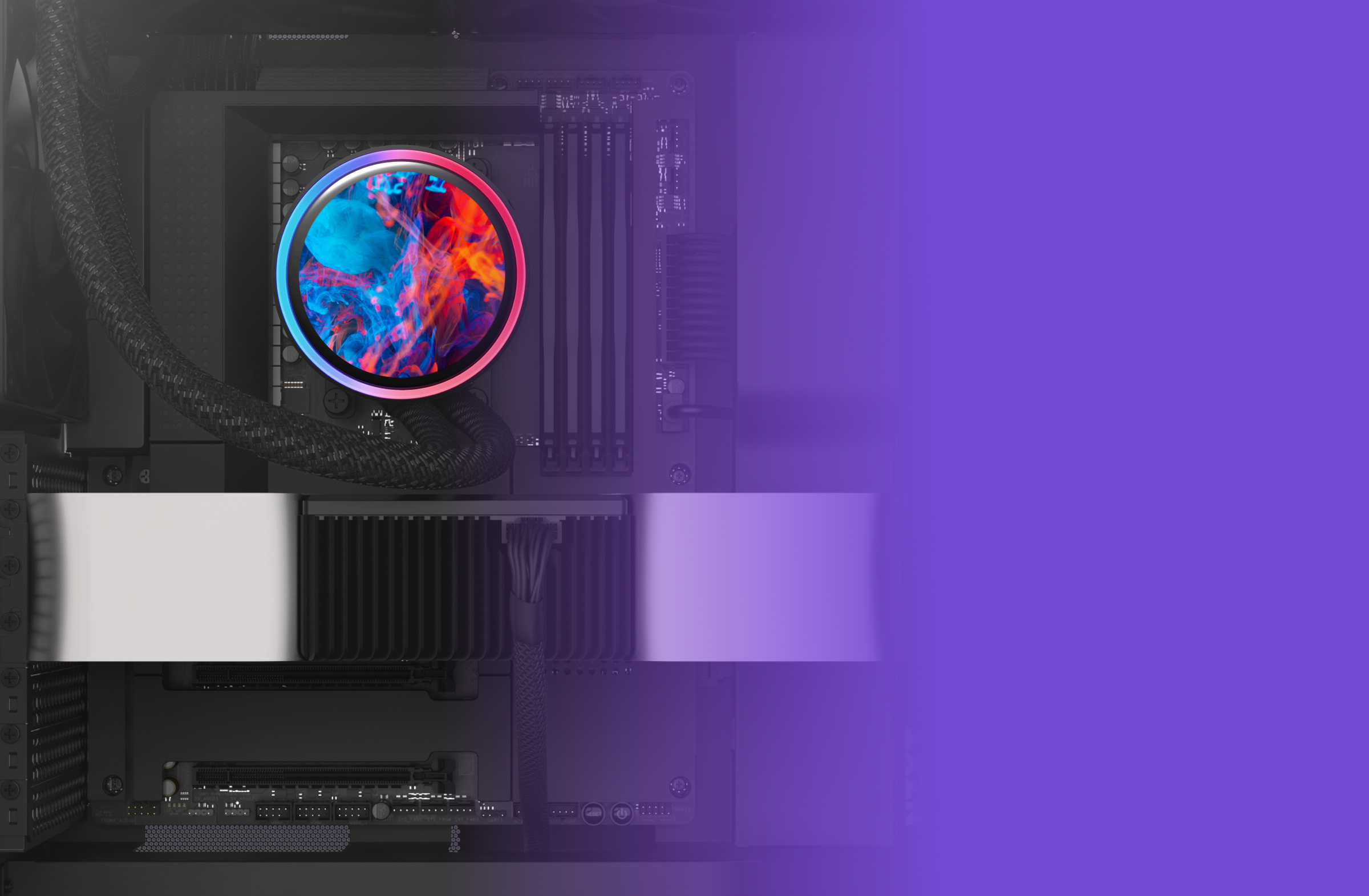 Kraken Elite 420 RGB | AIO Liquid Coolers with LCD | NZXT