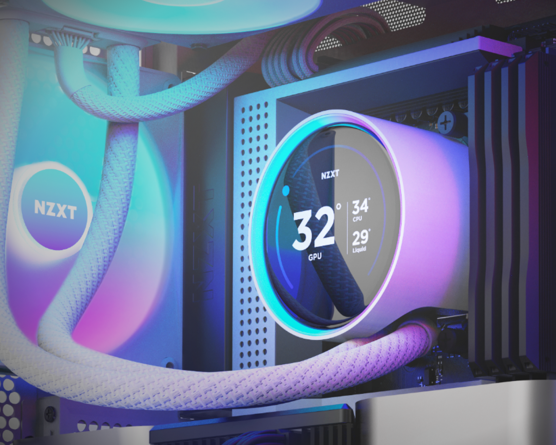 Kraken Elite 420 RGB | AIO Liquid Coolers with LCD | NZXT