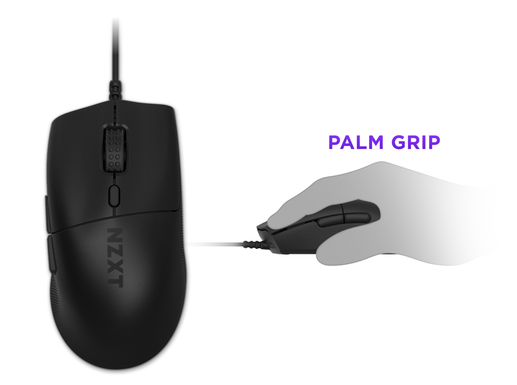 Lift 2 Ergo | Wired Gaming Mouse | NZXT