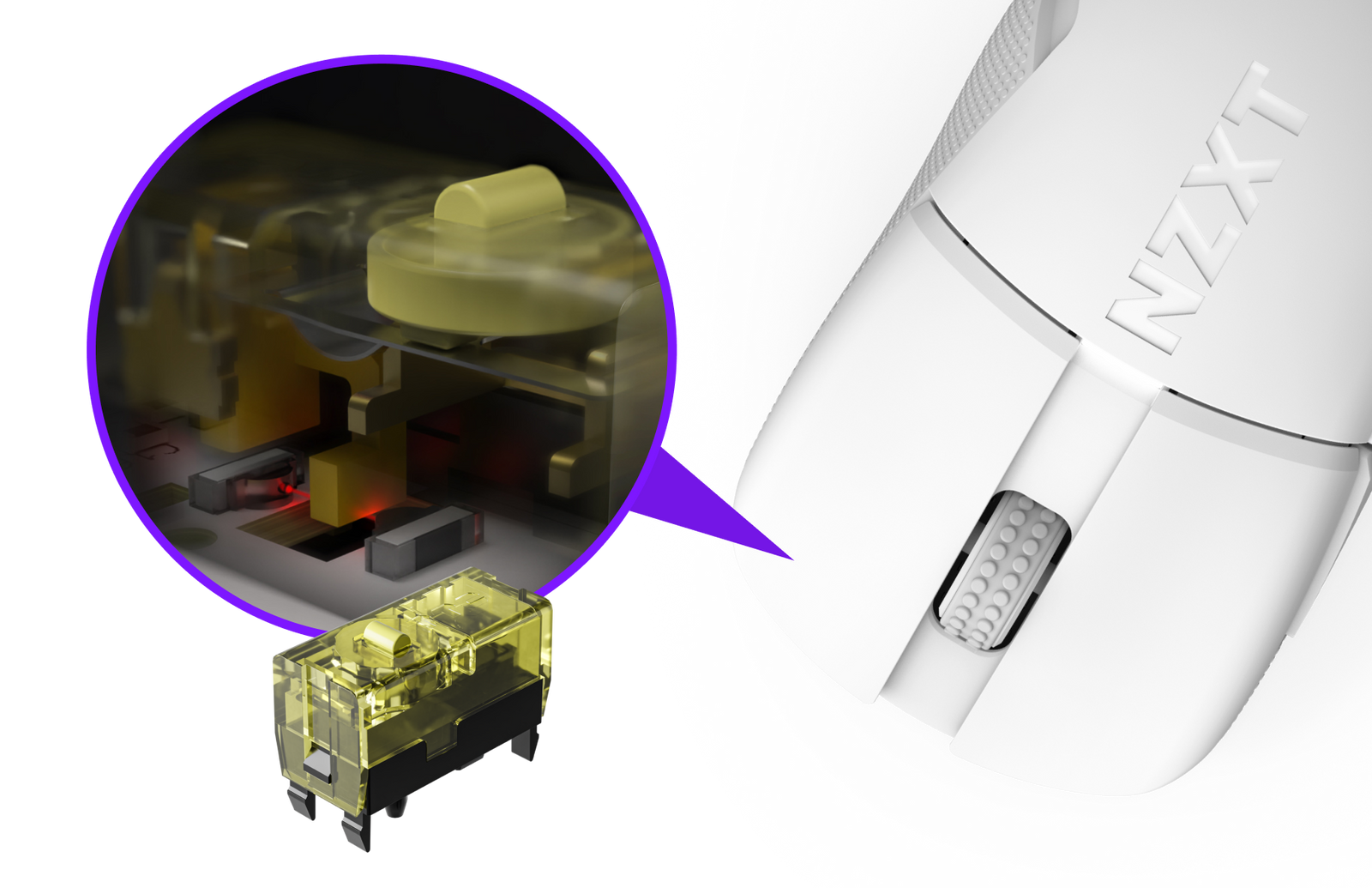 NZXT | Lift Elite Wireless | Wireless Gaming Mouse