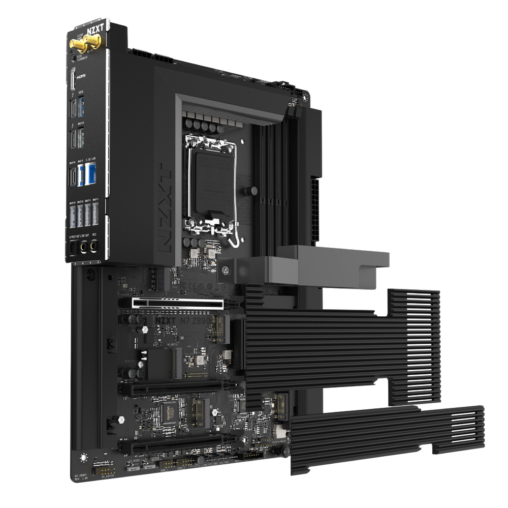NZXT | N7 Z890 | Intel® ATX Gaming Wi-Fi 7 Motherboard