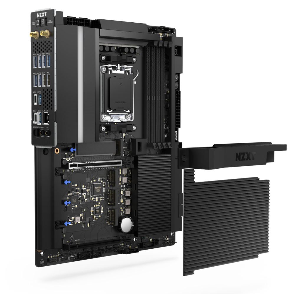 NZXT | N9 X870E | AMD®ATX Gaming Wi-Fi 7 Motherboard