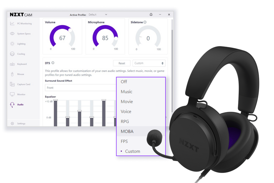 Relay Headset | Premium Wired Gaming Headset | NZXT