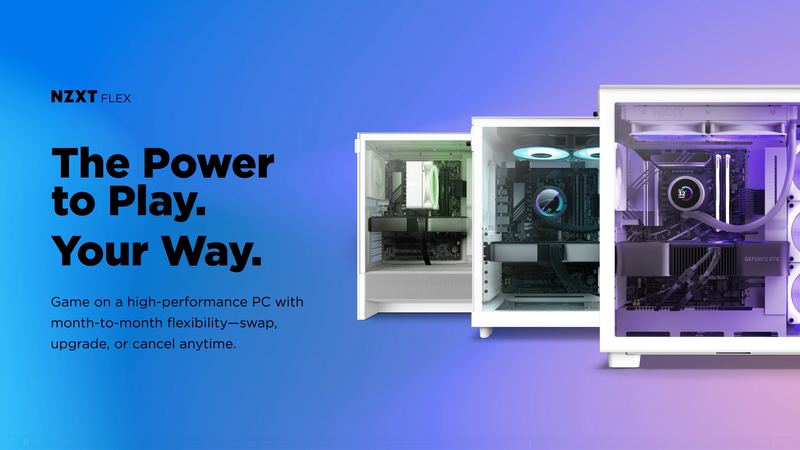 NZXT Flex – Subscription Gaming PC Rental | Pay Monthly Cancel Anytime
